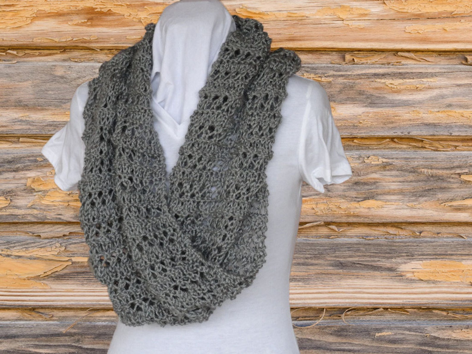 Mobius Knit Wrap Pattern, Knit Cowl Patterns, Intermediate Level ...