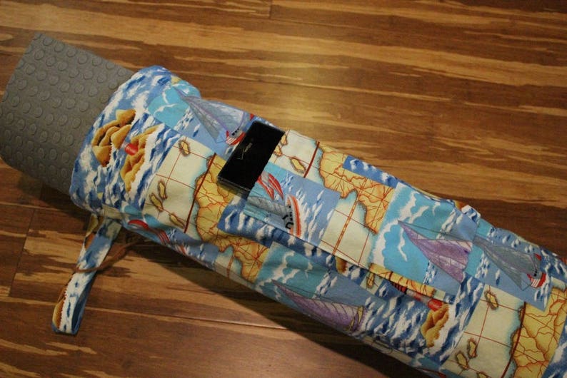 Yoga Mat Bag Pattern, Sewing Pattern, Easy to Sew Pattern for Yoga Mat ...