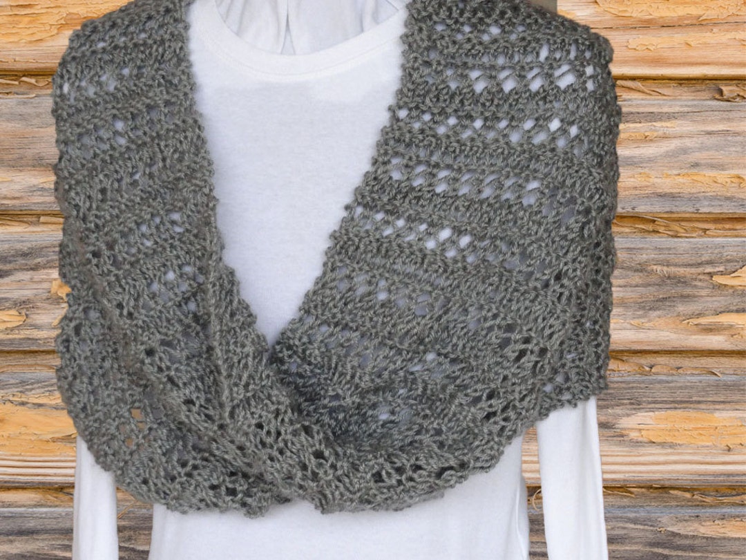 Mobius Knit Wrap Pattern, Knit Cowl Patterns, Intermediate Level ...