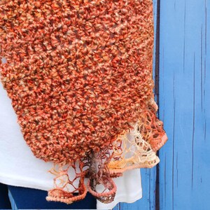 Crocheted Shawl Pattern, Crochet Pattern for Sashay Yarn, Patterns for ...