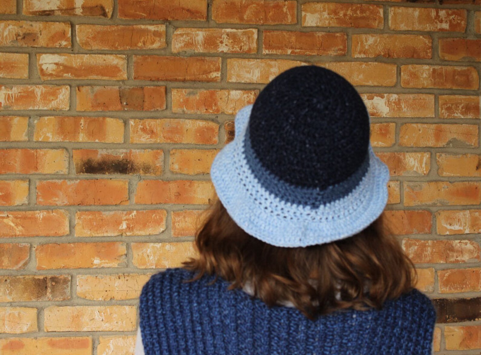 Easy to Crochet Hat Pattern Crocheted Hat Pattern With Brim | Etsy