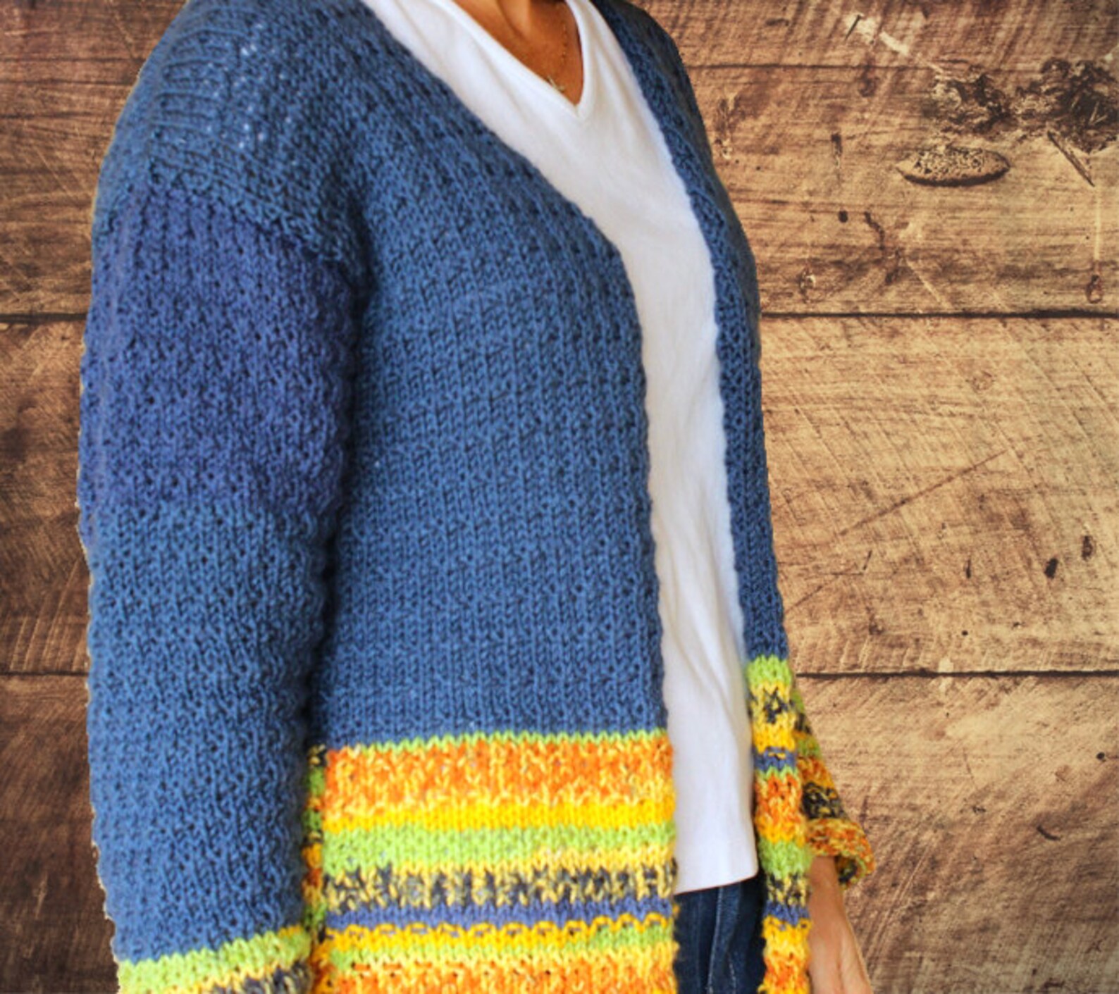 Knitting Pattern for Cardigan Sweater Knit Sweater Pattern - Etsy