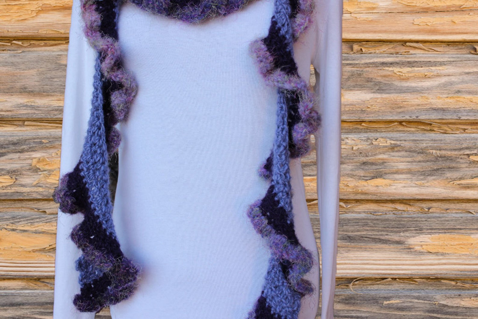 Crochet Pattern for Scarf Ruffle Scarf Crochet Pattern - Etsy