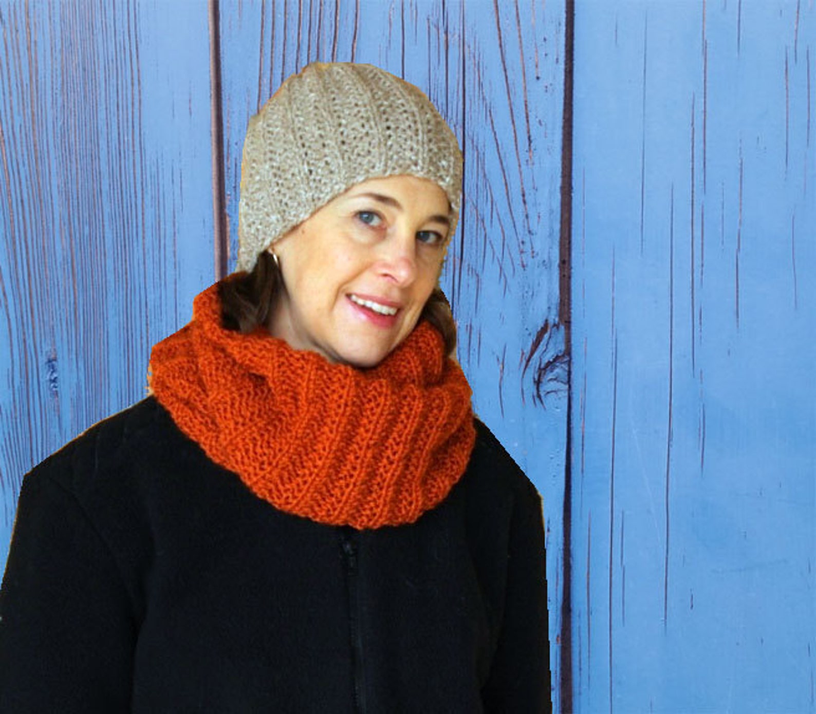 Knit Hat Pattern, Hat Patterns Knit in Round, Seeded Rib Knit Hat ...