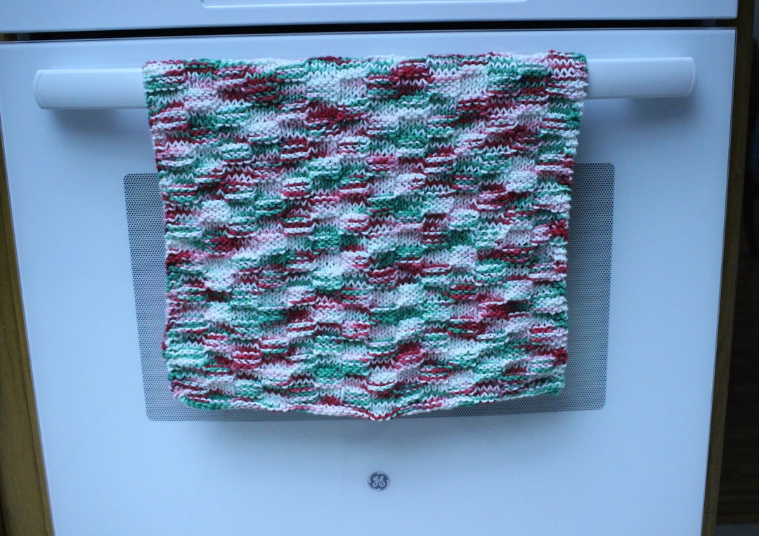 Knitting Pattern for Dish Towel, Kitchen Knitting Patterns, Knitted ...