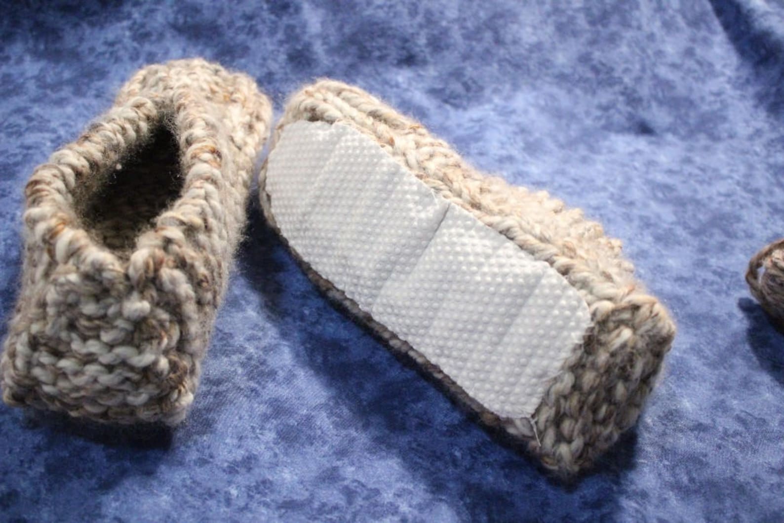 Knitting Pattern for Slippers, Slipper Pattern for Chunky Yarns (PDF ...