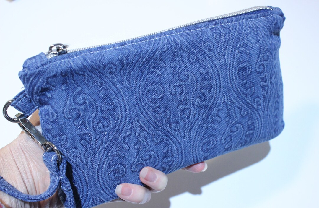 Sewing Tutorial for Wristlet Wallet, Sewing Pattern Clutch Bag ...