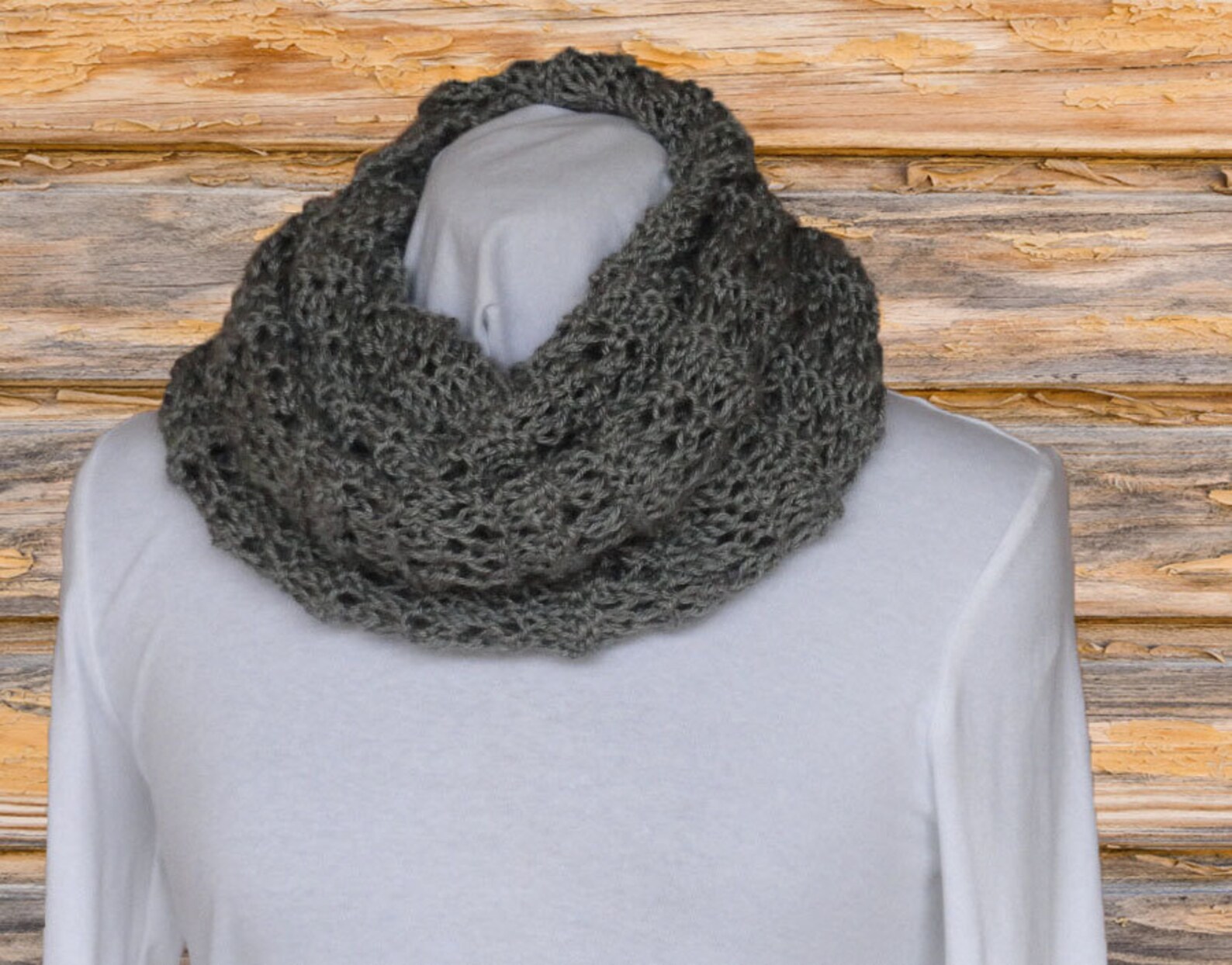 Mobius Knit Wrap Pattern, Knit Cowl Patterns, Intermediate Level ...