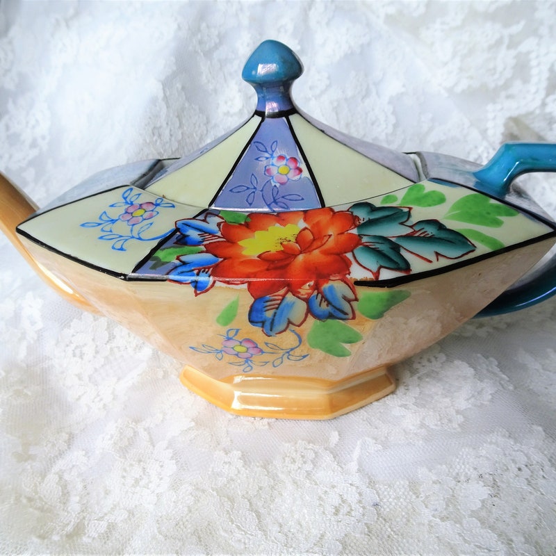 Art Deco Teapot - Etsy