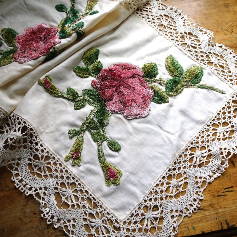 Chenille Roses - Etsy