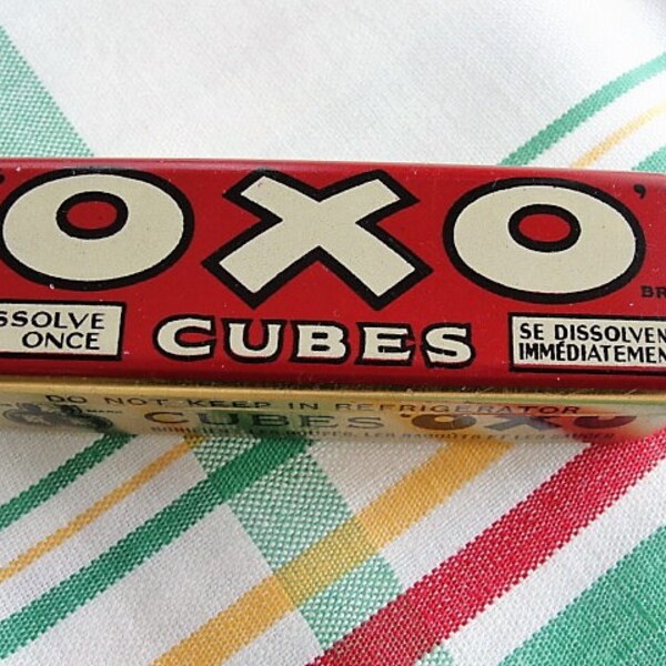 Oxo Cubes Tin - Etsy