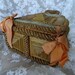 LOVELY Victorian Sewing Basket, Antique Folk Art Woven Straw Basket ...