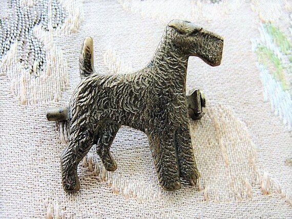 FABULOUS 1930s ASTA Terrier Dog Brooch Pin Thin Man Nick and | Etsy
