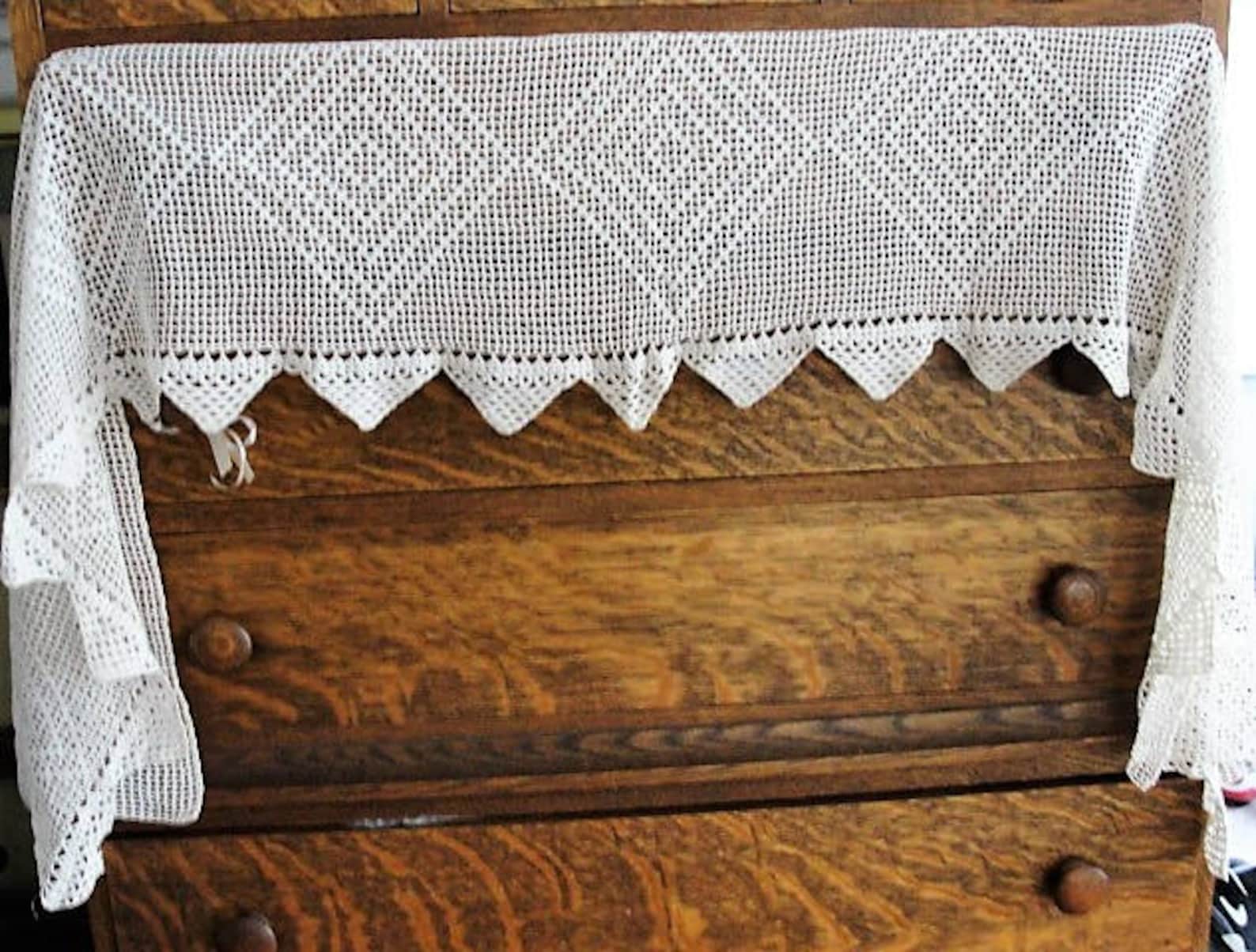 CHARMING Antique French Country Farmhouse Shelf Mantle Trim, Kitchen ...