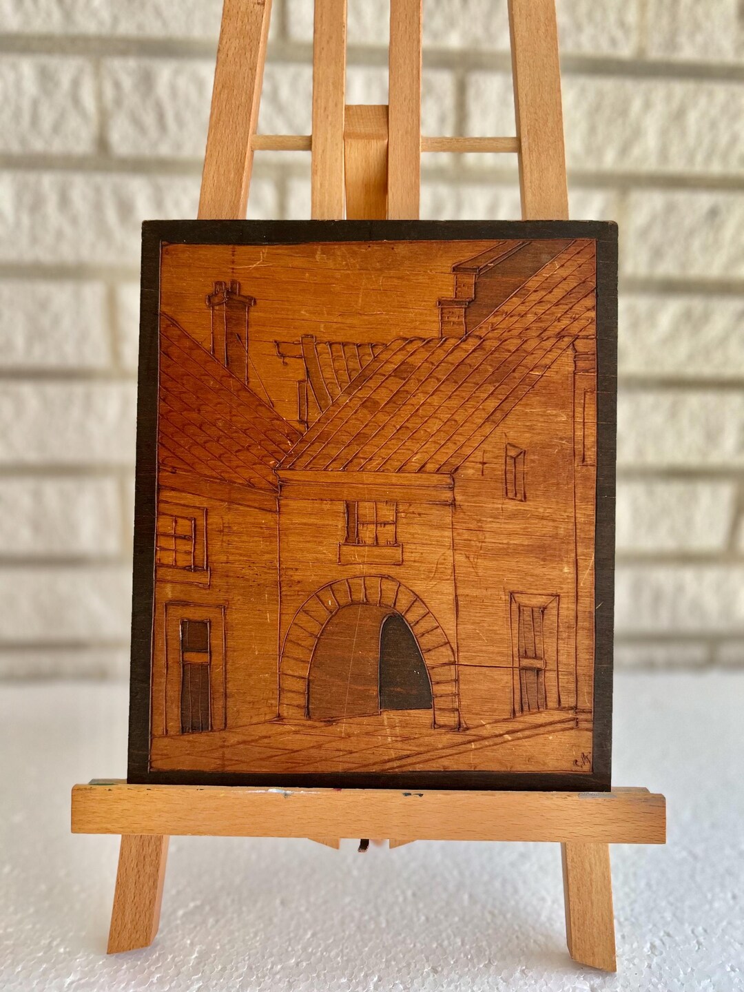 Unique Pyrography Artwork on Wood - Etsy