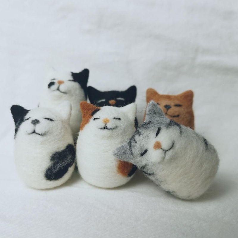 Tiny Kitten Felted - Etsy