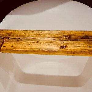 Rustic Wood Bath Caddy - Etsy