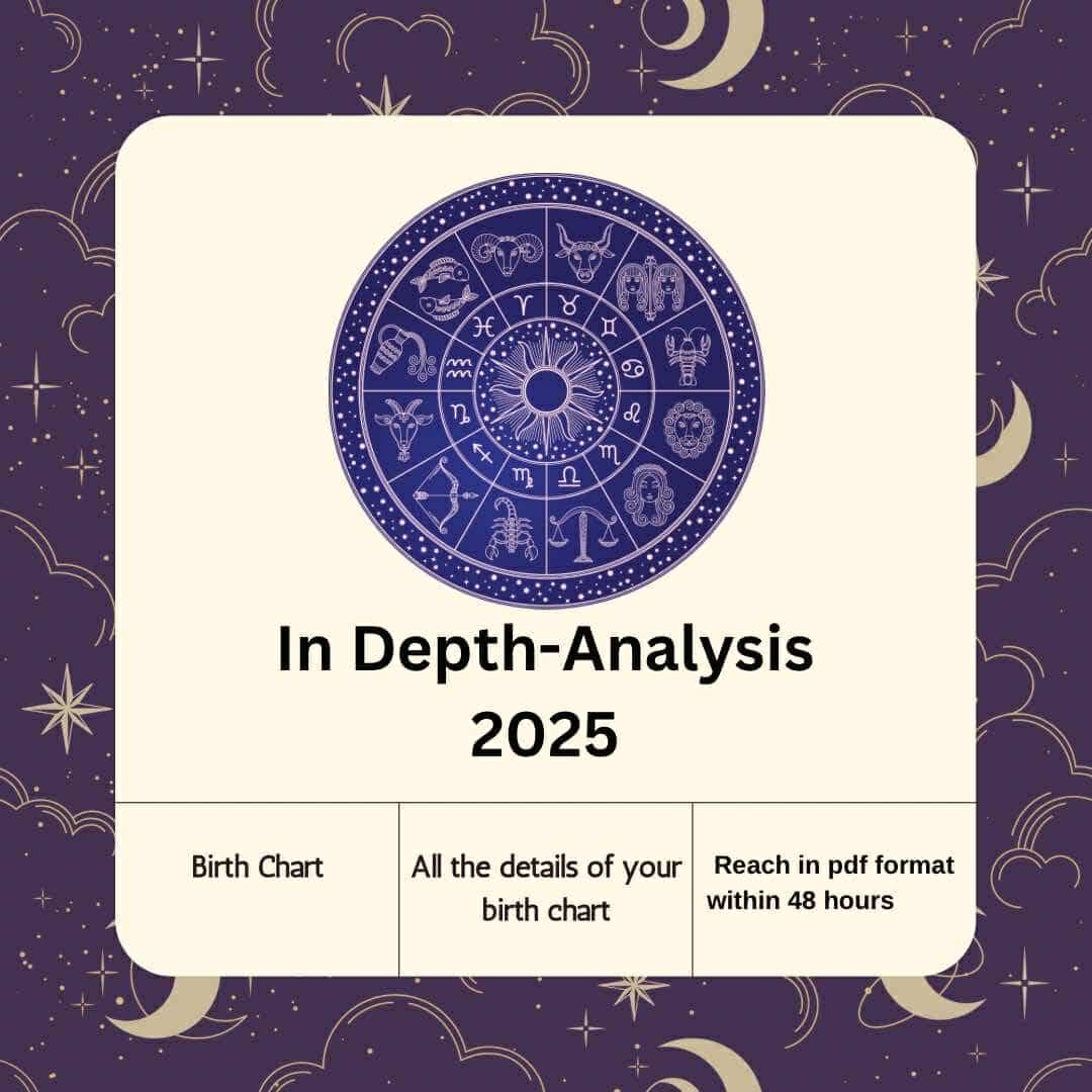 2025 Detailed Birth Chart Analysis, Personalized Astrology Reading ...