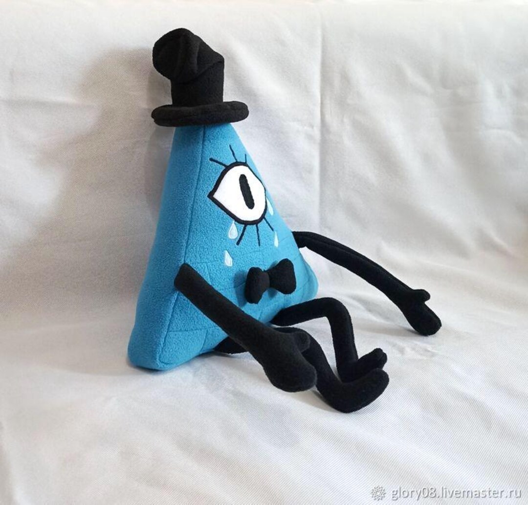 Will Cipher Plush Toy, Gravity Falls, Handmade Soft Toy, Gravity Falls Plushie - Etsy