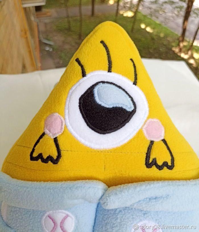 Baby Bill Cipher Plush Toy, Gravity Falls, Handmade Soft Toy, Gravity Falls Plushie - Etsy