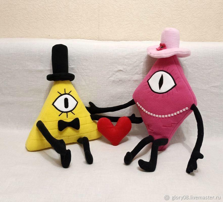 Bill Cipher Plush Toy, Gravity Falls, Handmade Soft Toy, Gravity Falls Plushie - Etsy