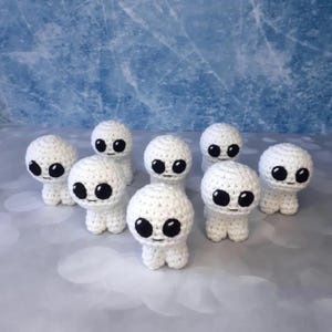 Crochet Pattern Tbh Сreature Plush, White Yippee Creature Plush ...