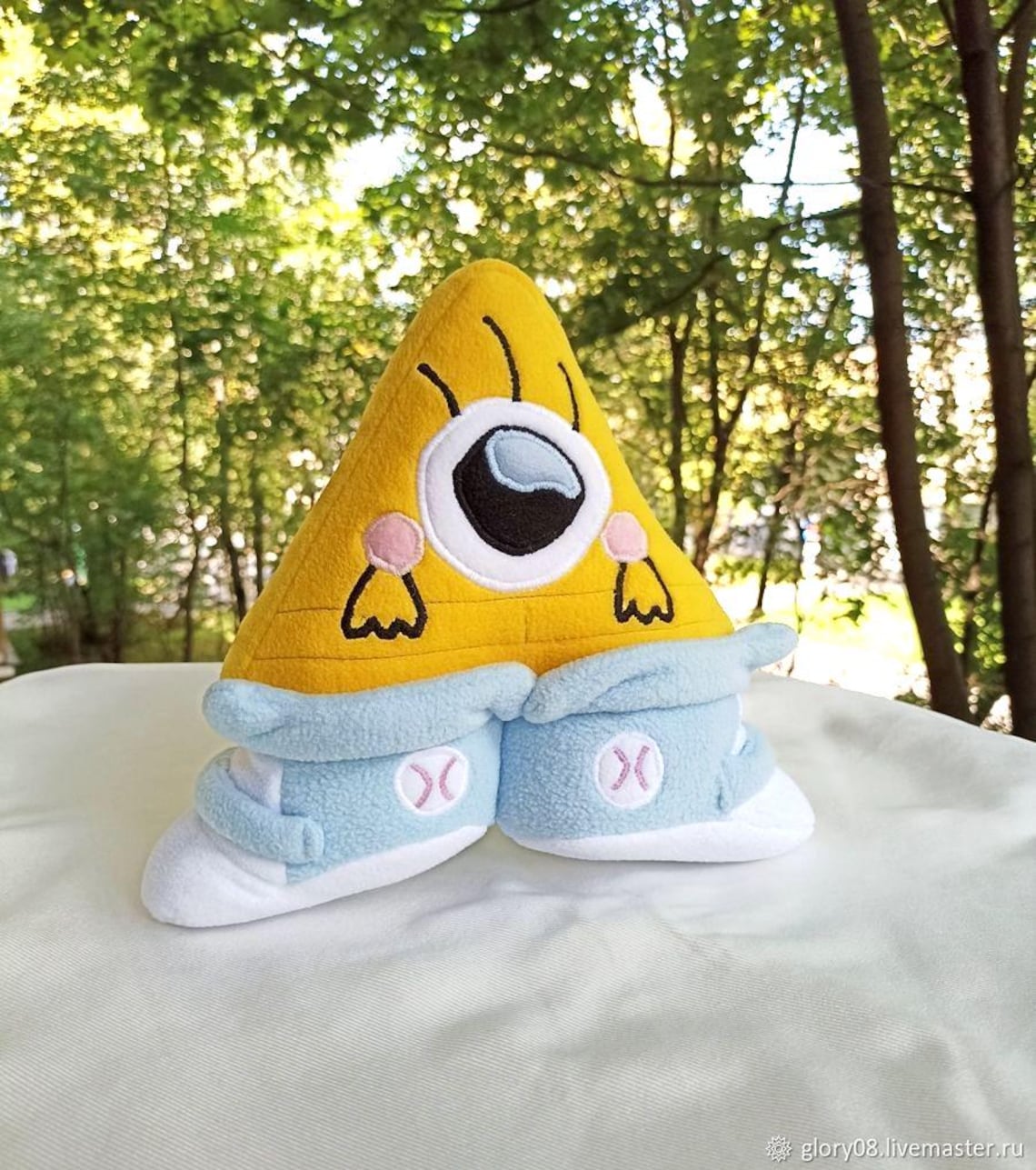 Baby Bill Cipher Plush Toy, Gravity Falls, Handmade Soft Toy, Gravity Falls Plushie - Etsy