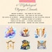 Chibi Greek Olympian Gods Clipart Bundle | 12 Cute Mythology Characters ...
