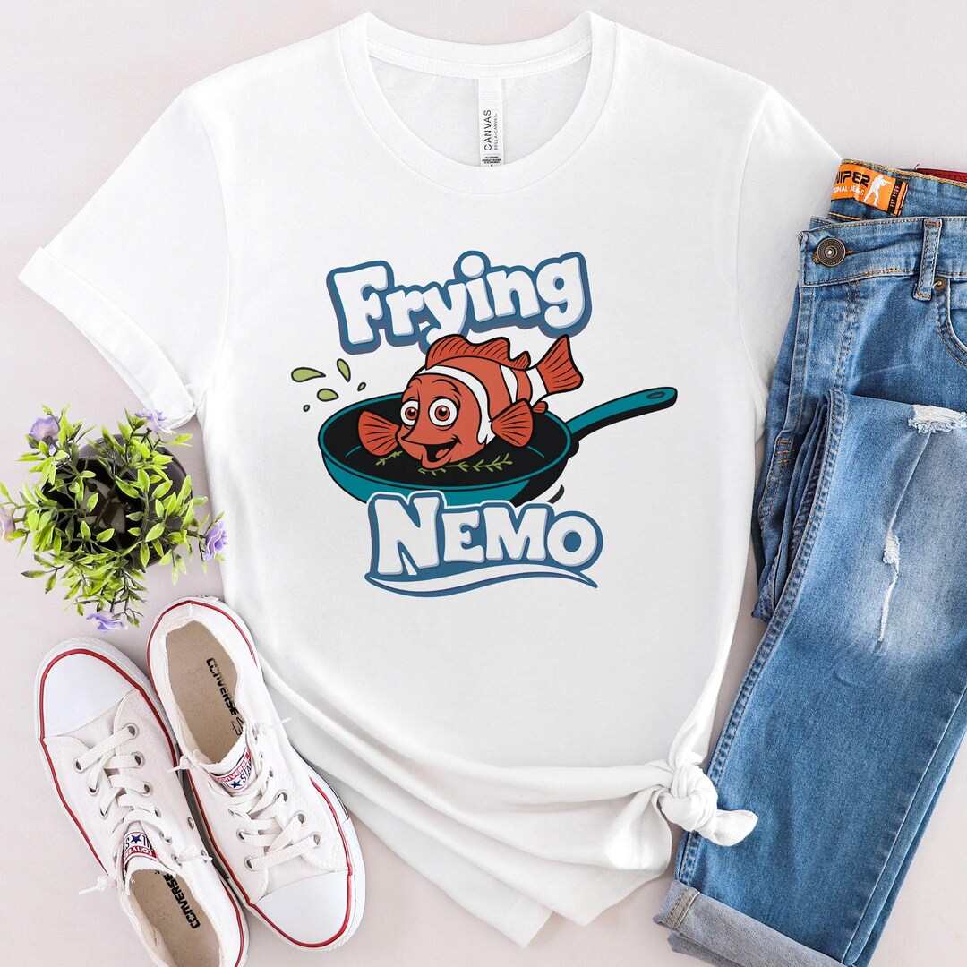 Frying Nemo T-shirt Hilarious Parody for Movie and Seafood Fans - Etsy