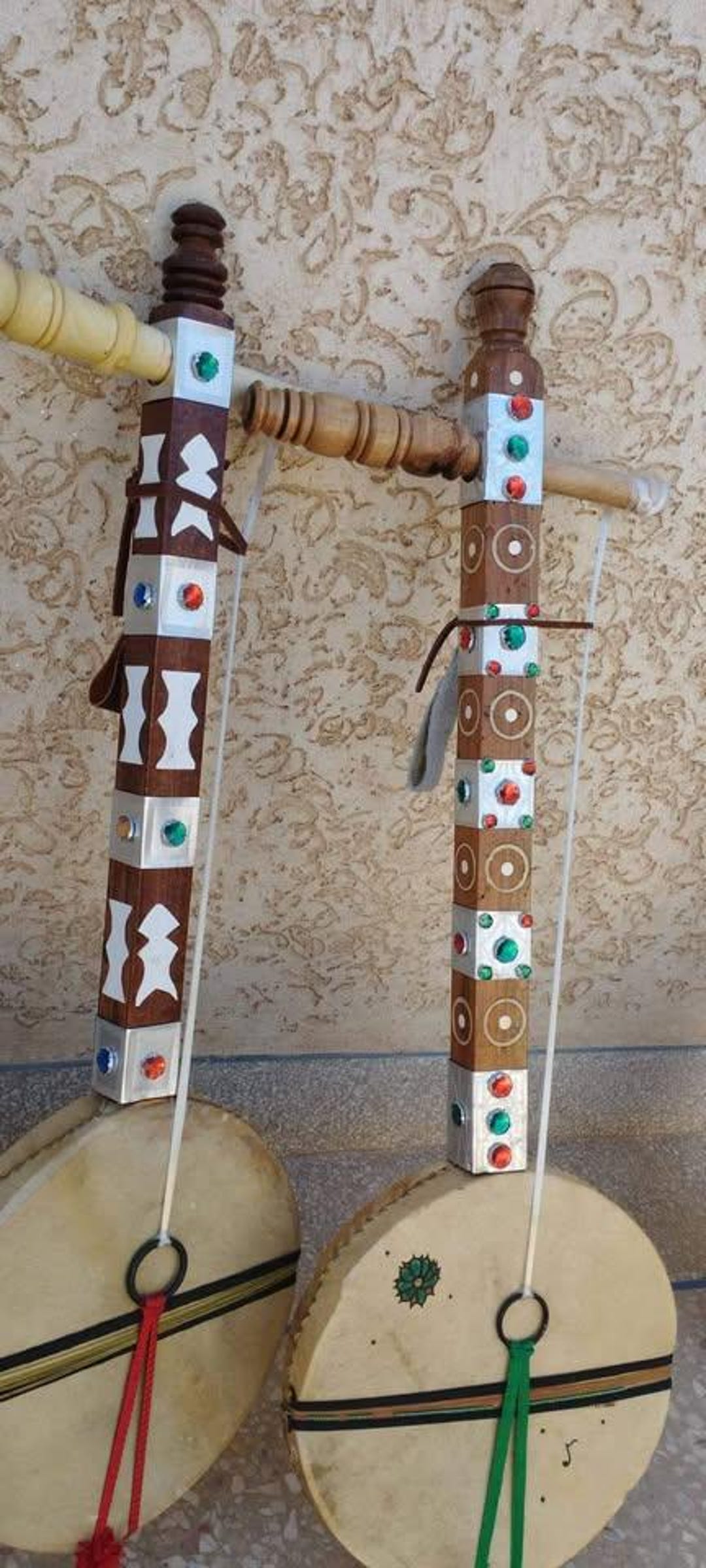 Handcrafted Moroccan Berber Guitar Traditional String Instrument for ...