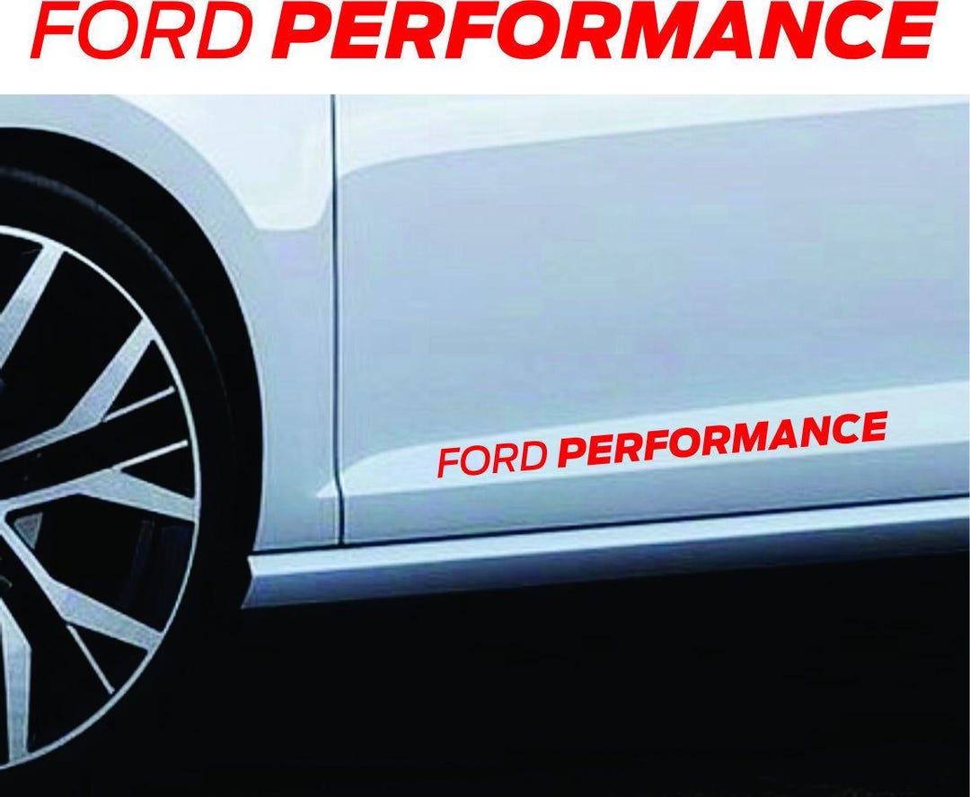 2pcs Ford Performance Logo Decals: Car Window Bumper Stickers - Etsy