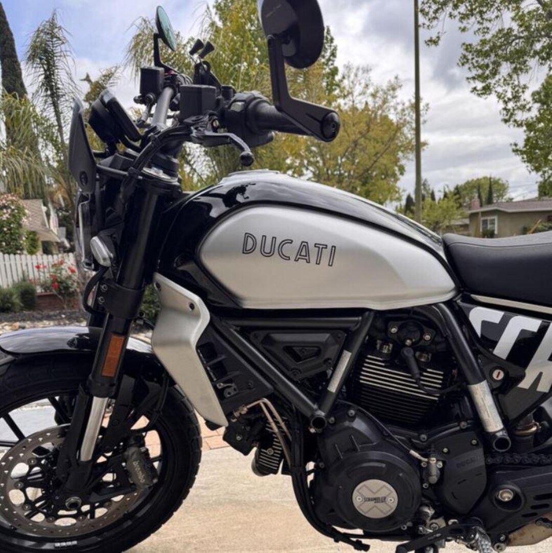 Two Classic Ducati Stickers Decals Outline for Bikes Fuel Tanks ...