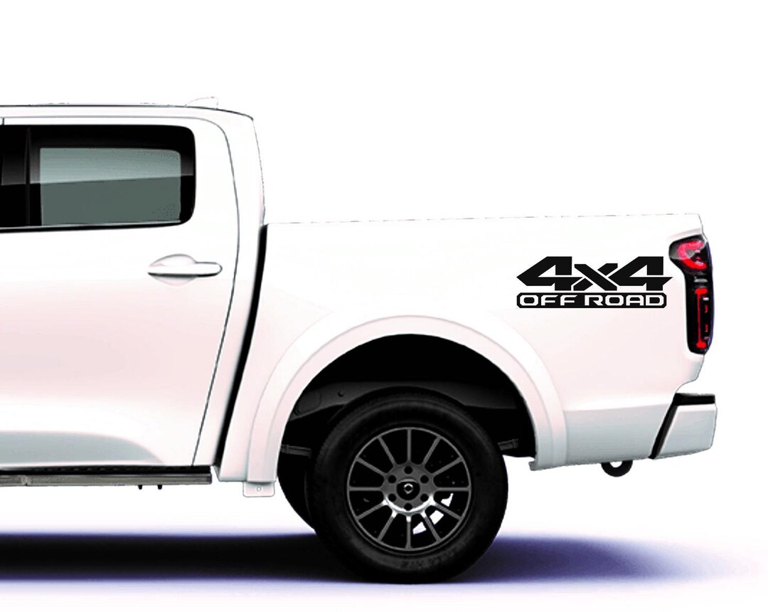 Two 4X4 OFF ROAD Vinyl Stickers Decals for Your Truck Pick up Vehicle ...