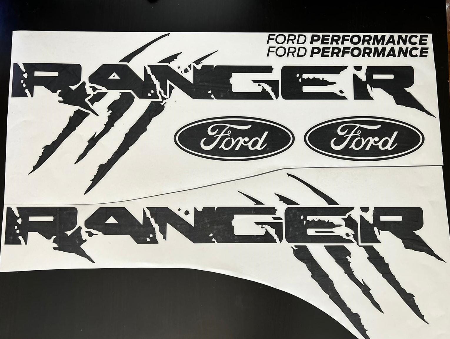 Ford Ranger Decal Kit: Sport Racing Claw Stripe Emblem - Etsy