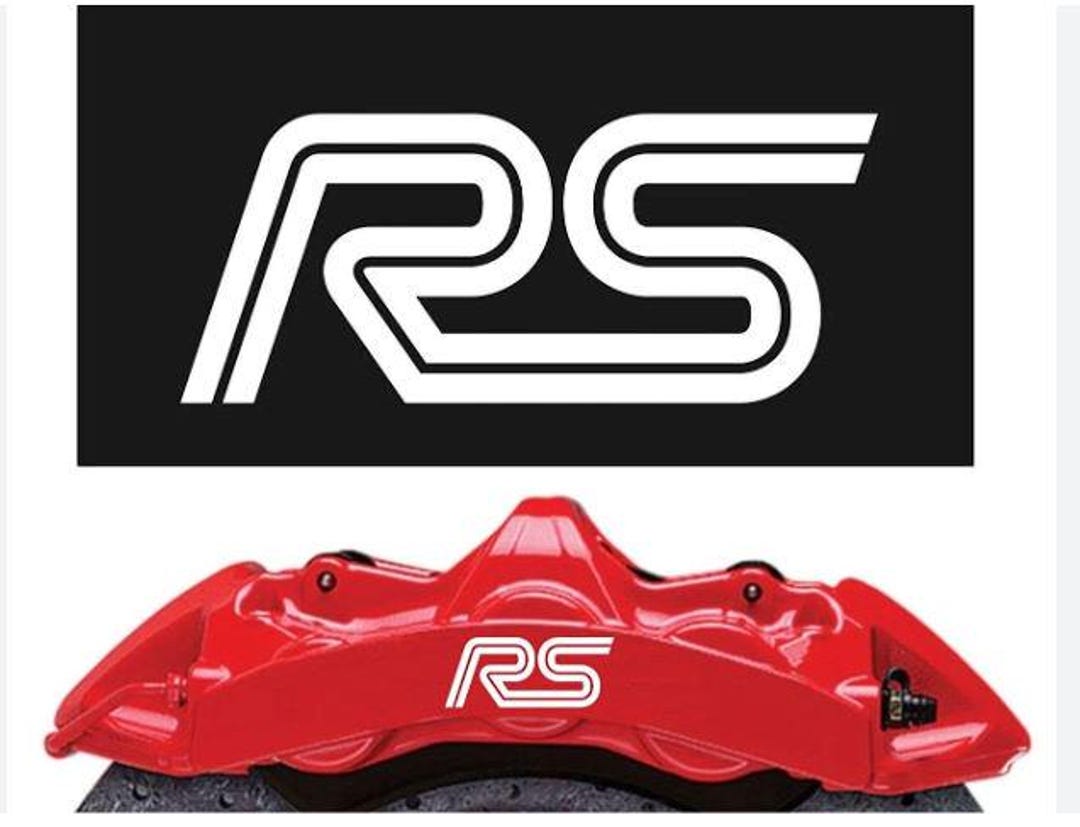 Ford RS Brake Caliper Stickers Decals Set 6pcs - Etsy