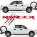 2pcs FORD RANGER Decal Sticker Sport Racing Claws Stripe Emblem Car ...