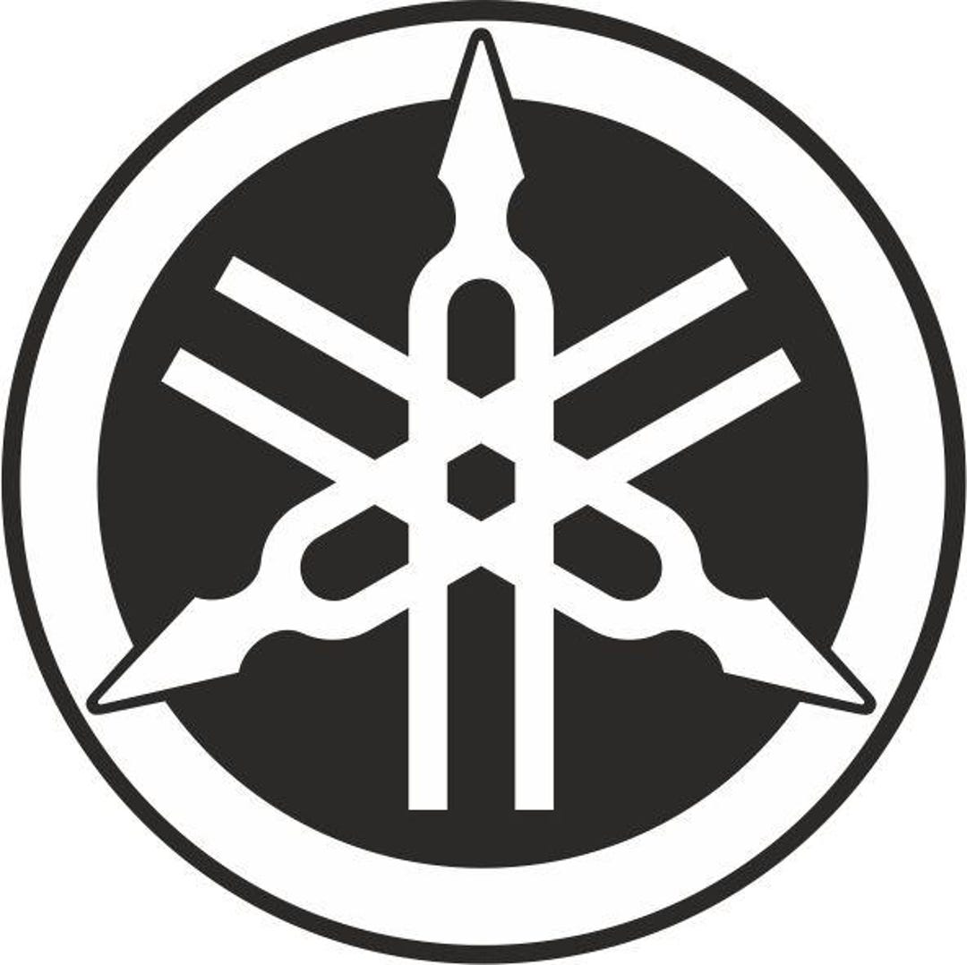 4pcs Yamaha Logo Decals Stickers for Motorcycle Fairing Fuel Tank Car ...