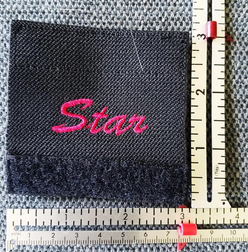 Embroidered Horse Halter Name Tag 2 Line - Etsy