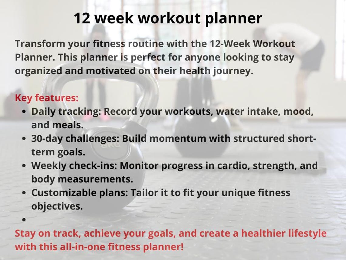 Ultimate Planner Bundle: Your All-in-one Solution for Health, Fitness ...