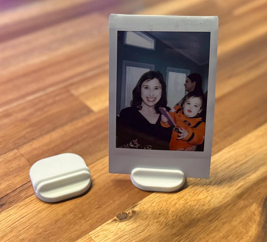 3d-printed Instax Mini Photo Holder – Stylish Display for Fujifilm ...