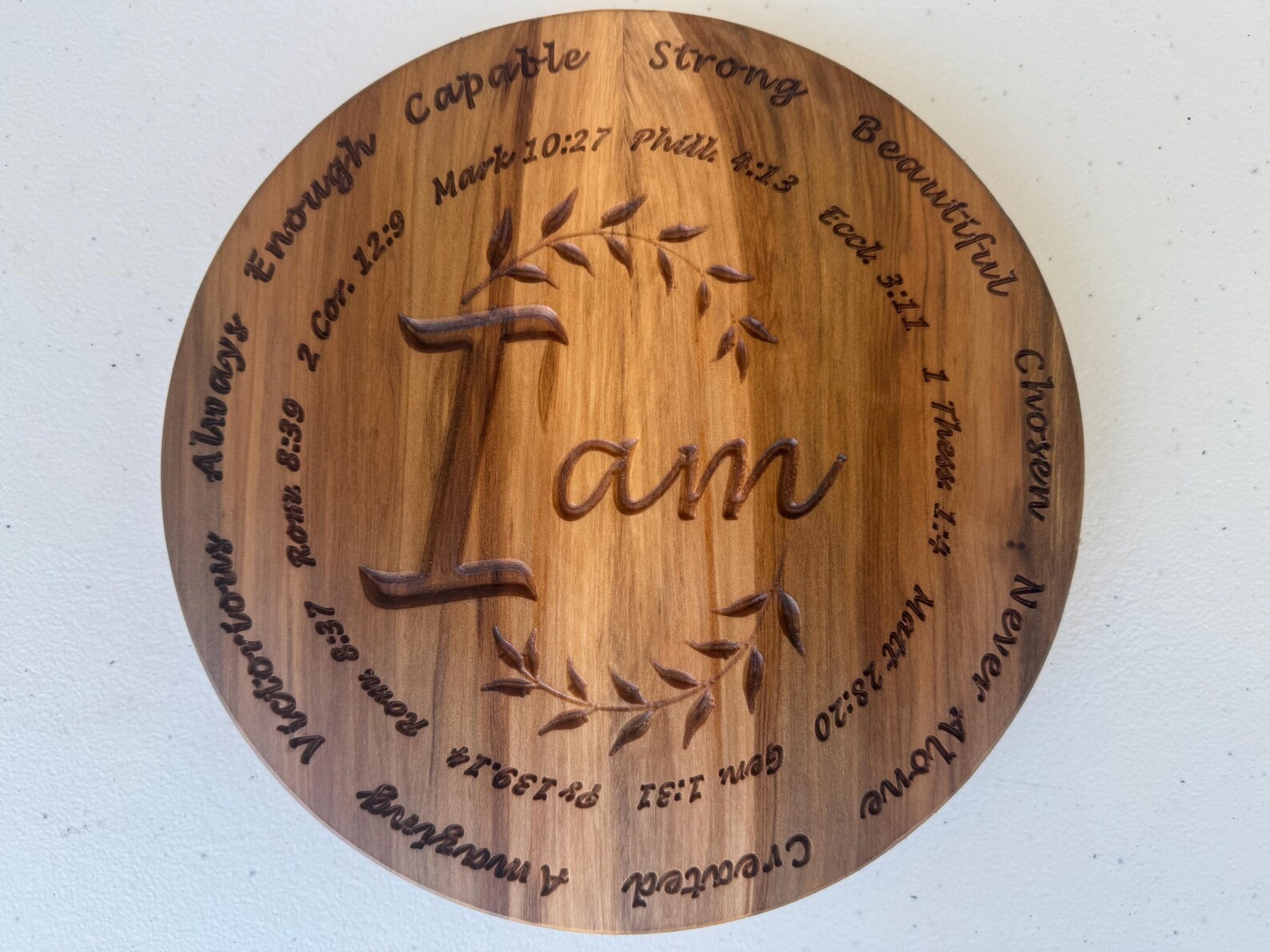 Handmade Inspirational Wall Sign - Motivational Décor for Home Office ...