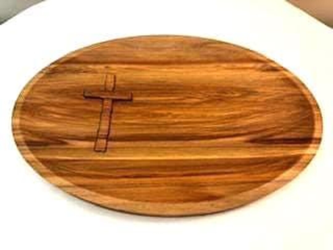 Handcrafted Sweet Gum Wood Cross Tray, Rustic Entryway Organizer - Etsy