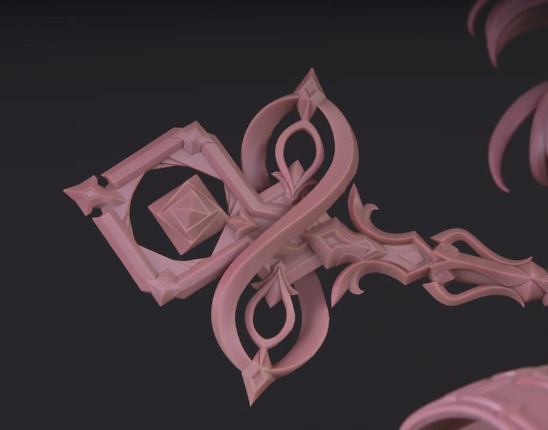 Honkai Star Rail Herta Resin Model Kit | Unpainted 3D Printed Statue - Etsy