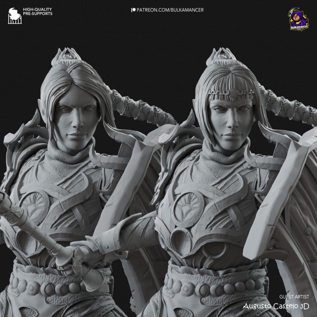 Shadowheart 3D Printed Figure – Baldur's Gate 3, Unpainted Model Kit - Etsy