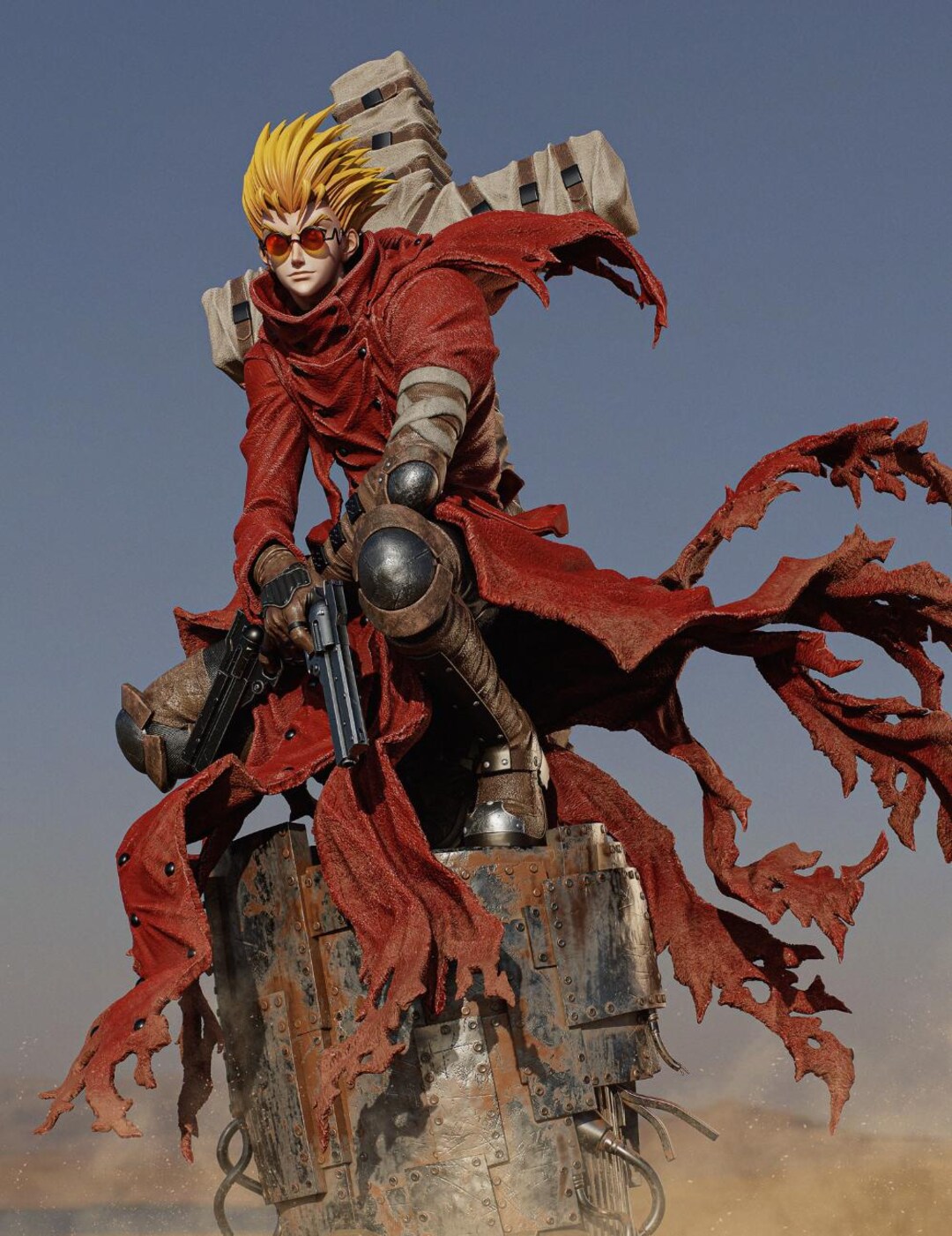 Vash the Stampede | 3D Printed Statue | Humanoid Typhoon Collectible ...