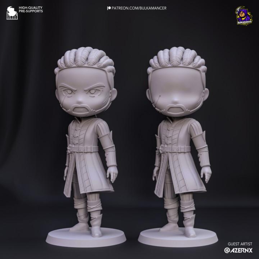 Wyll 3D Model - Baldur's Gate 3 RPG Collectible - 3D Printed Figure ...