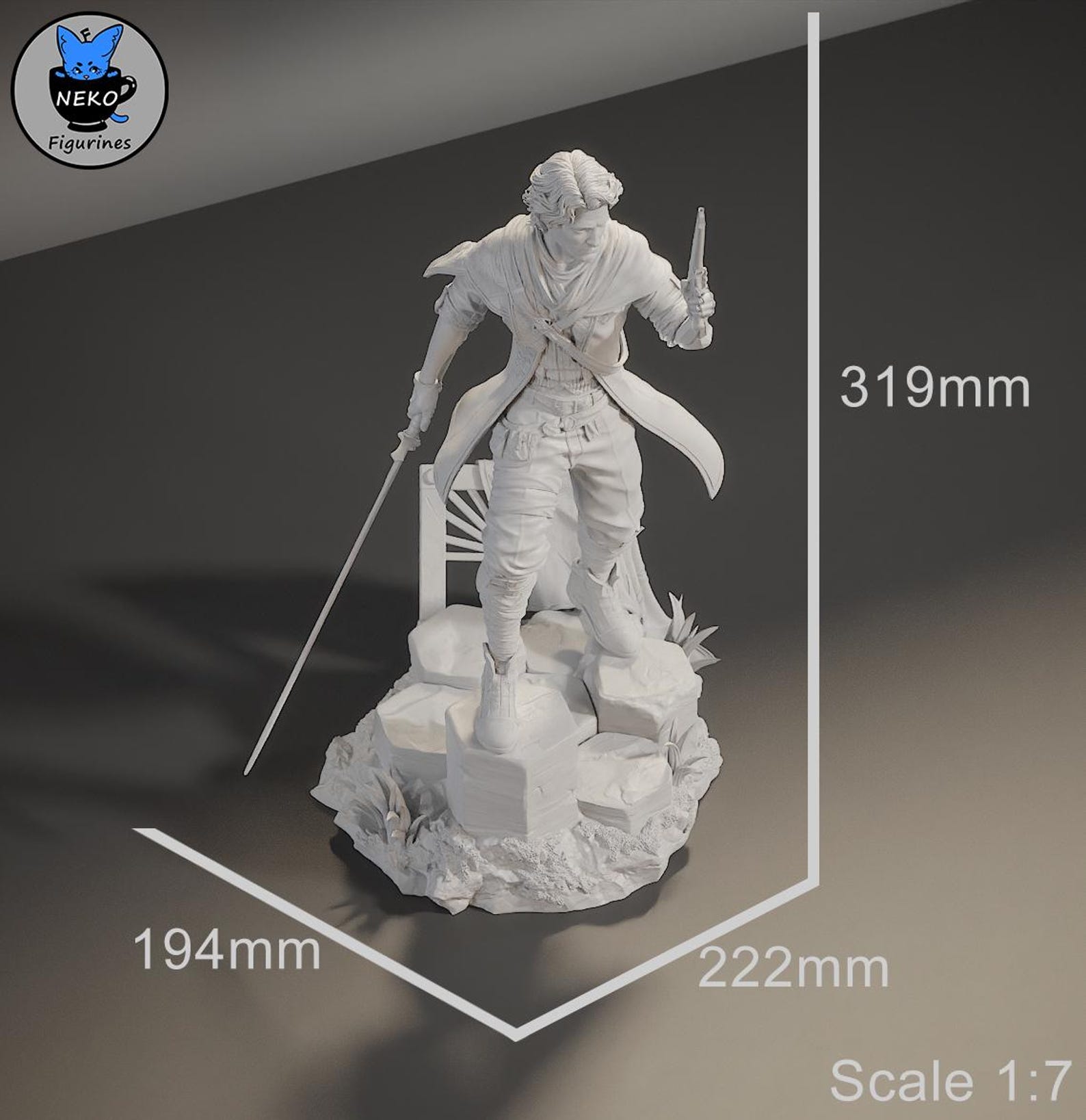 Gustave Figure | Clair Obscur Expedition 33, Resin Model Kit (unpainted ...
