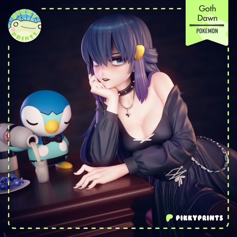 Goth Girl Figurines - Etsy