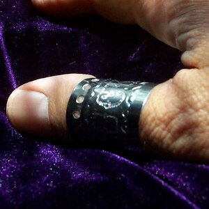 Music Fest Thumb Ring Repurposed From Harmonica Plate - Etsy