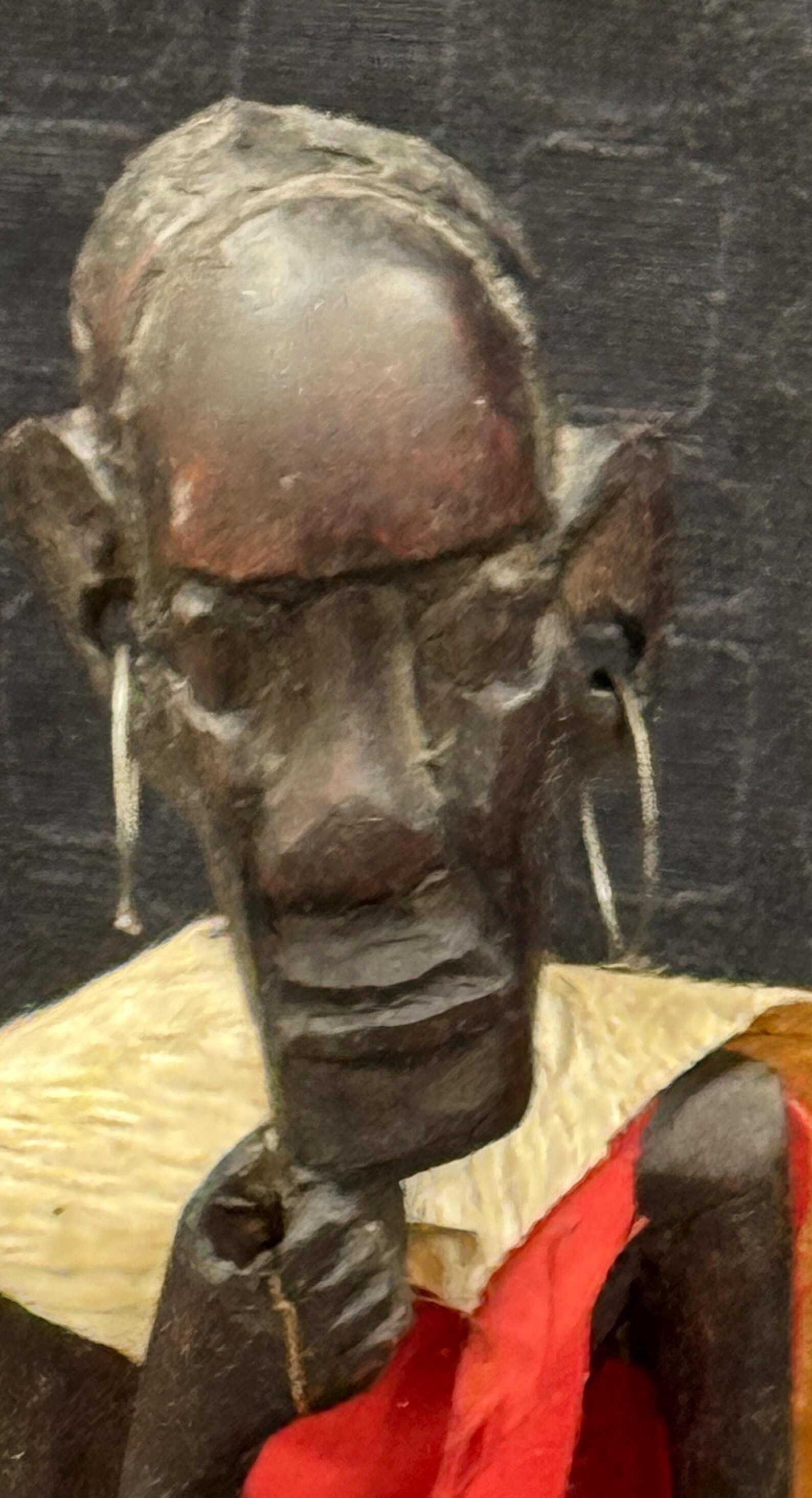 Vintage Jacarunda Wood "massai Elder" African Sculpture – Kamba Tribal ...